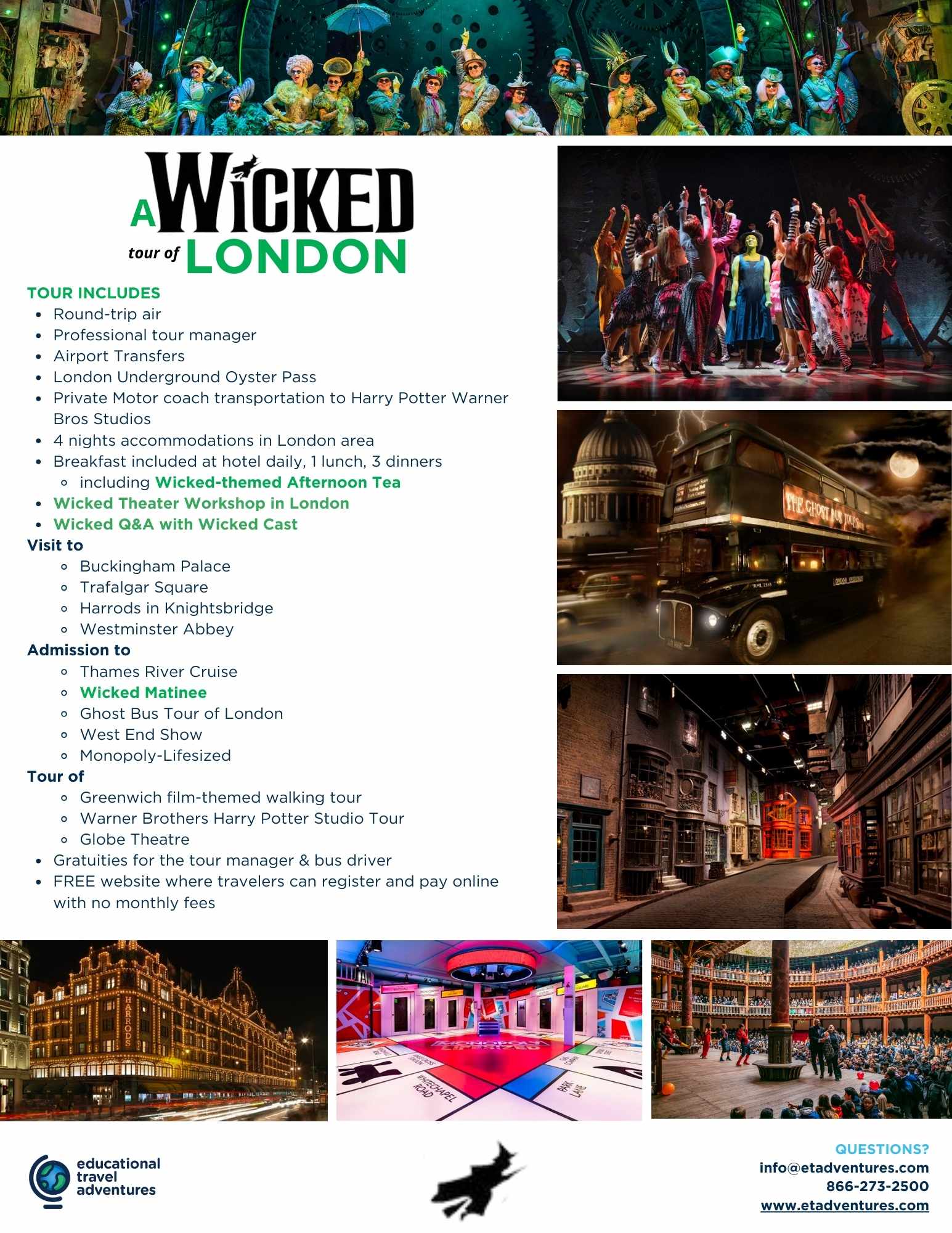 A WICKED Tour of London | Educational Travel Adventures
